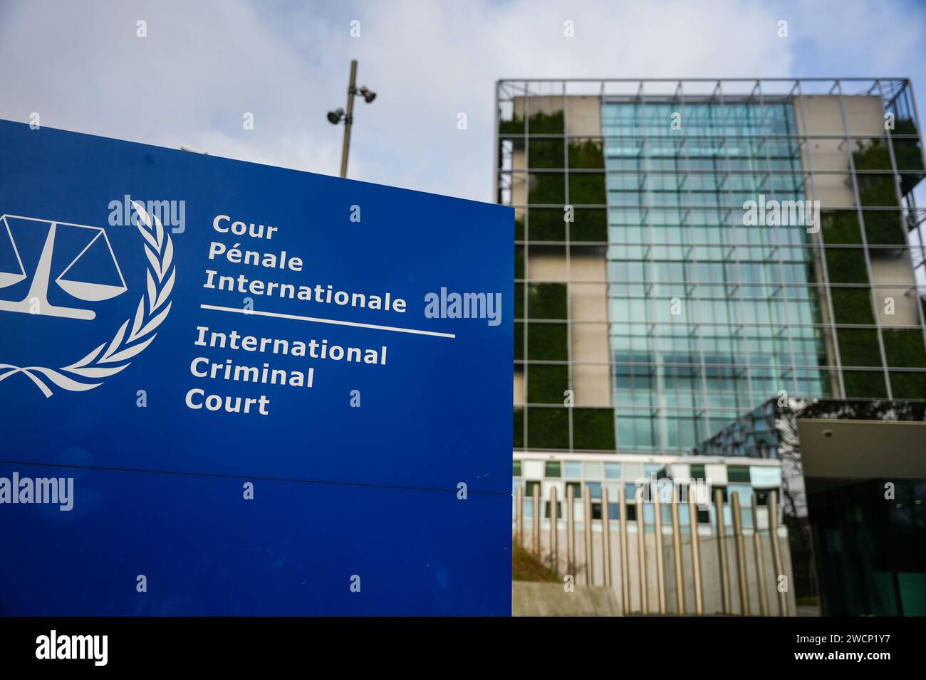 The Hague, Netherlands - December 28, 2023: Building of the ...