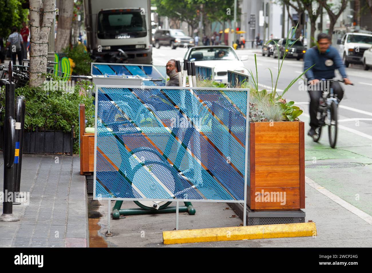 Ladot livable streets hi-res stock photography and images - Alamy
