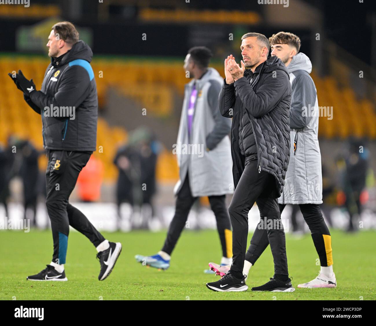 Wolverhampton, UK. 16th Jan, 2024. Gary O'Neil manager of Wolverhampton ...