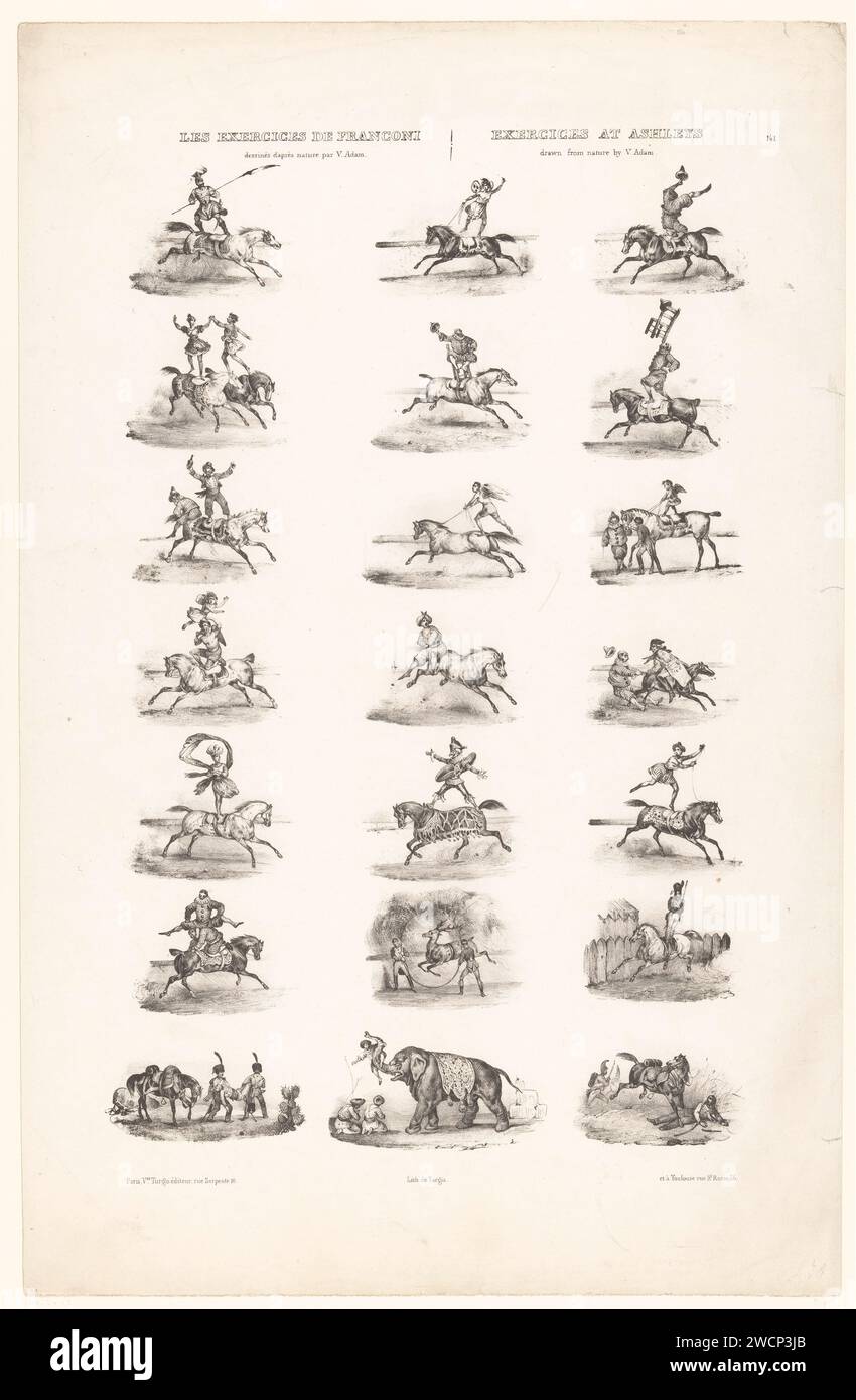 21 circus exercises hi-res stock photography and images - Alamy