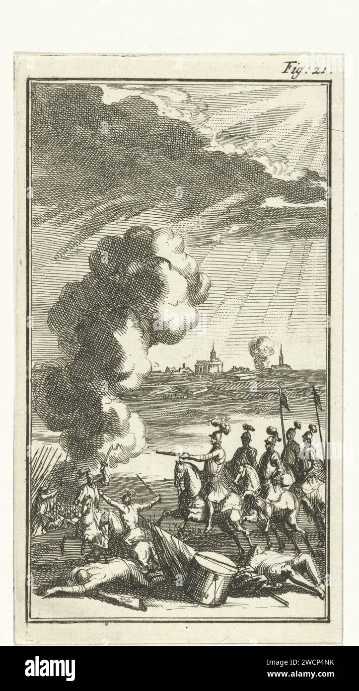 Siege of 's Hertogenbosch, 1629, Jan Luyken, 1691 print Print at the ...