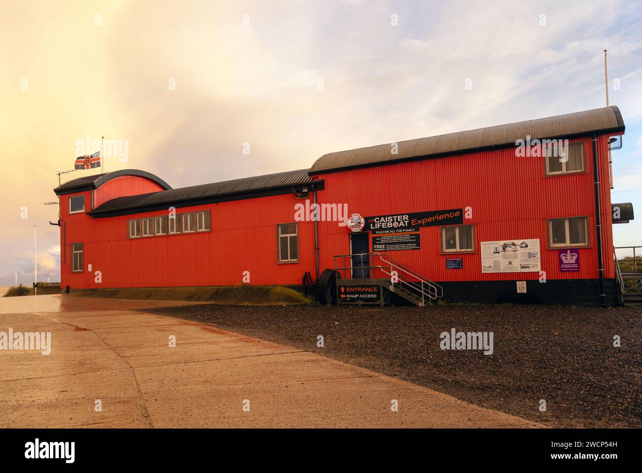 Caister Life Boat Station Norfolk Stock Photo - Alamy
