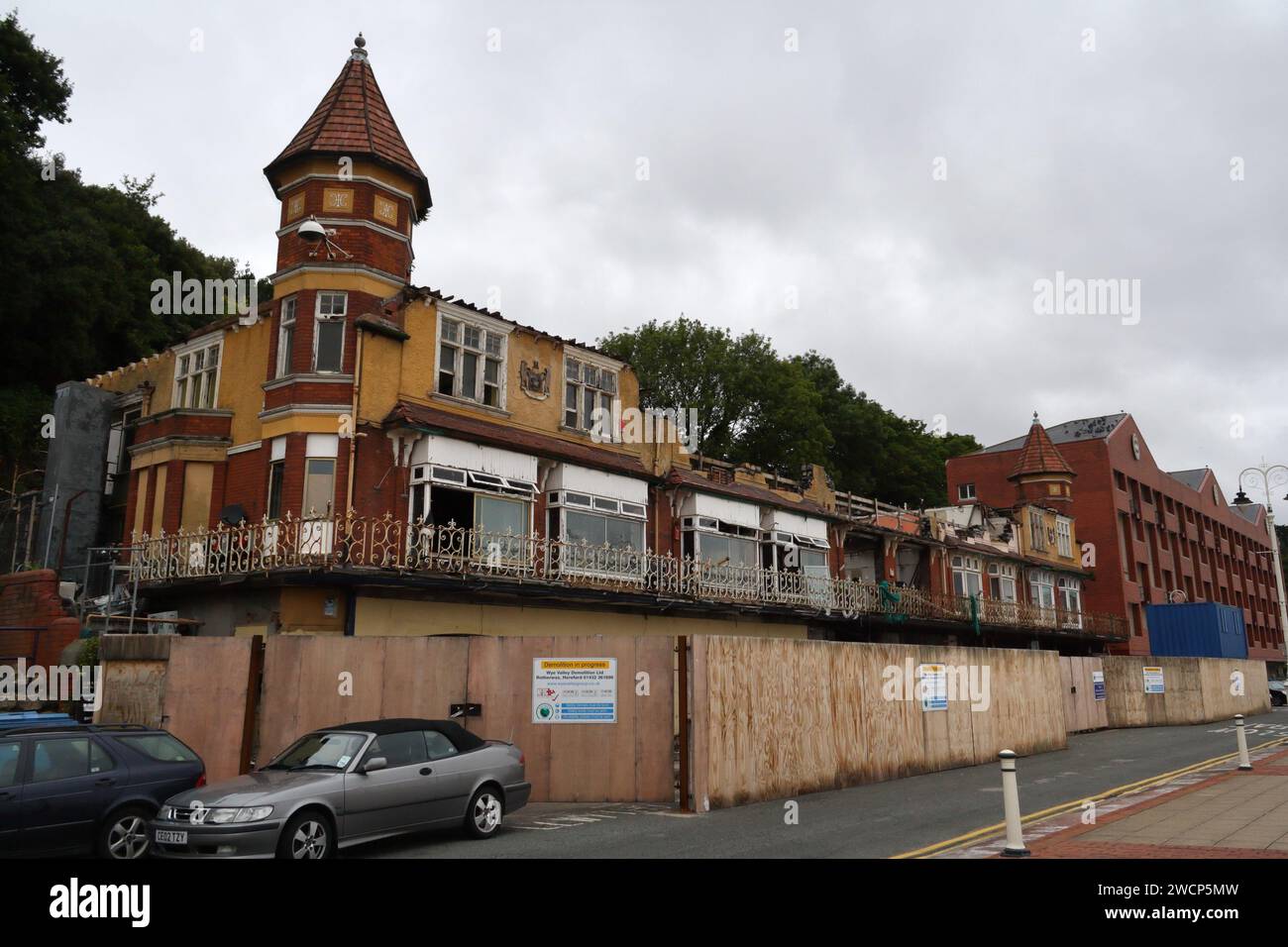 A controversial redevelopment of a beautiful building on the sea front ...