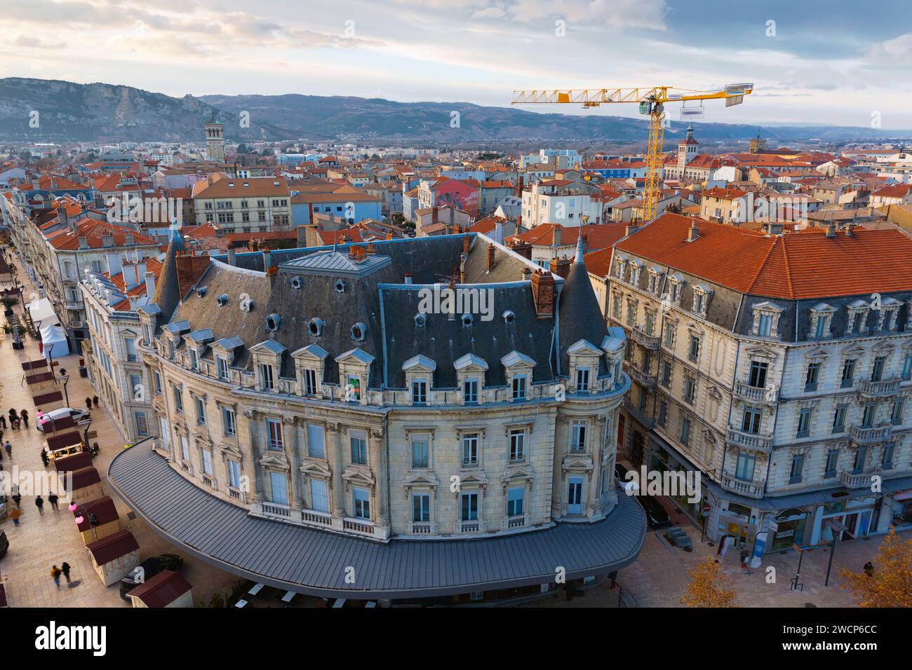 Aerial france valence hi-res stock photography and images - Alamy