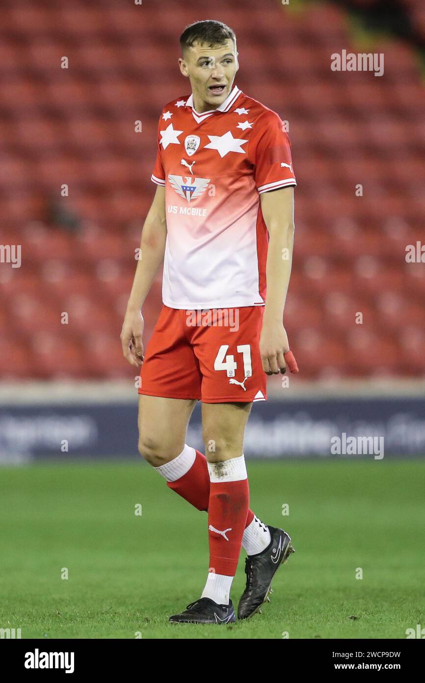 Jack Shepherd of Barnsley during the Sky Bet League 1 match Barnsley vs ...