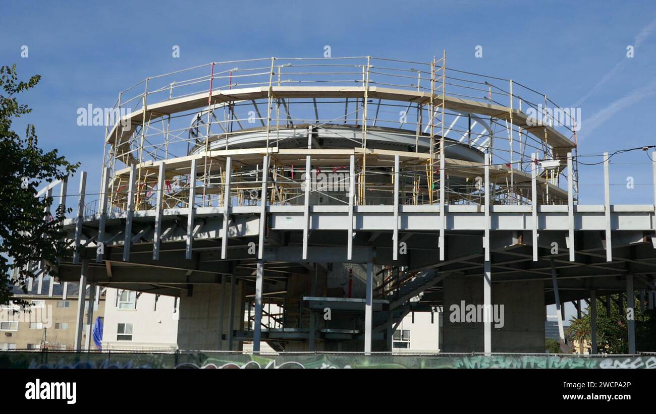 Los Angeles, California, USA 13th January 2024 Tesla Driv-in Movie ...