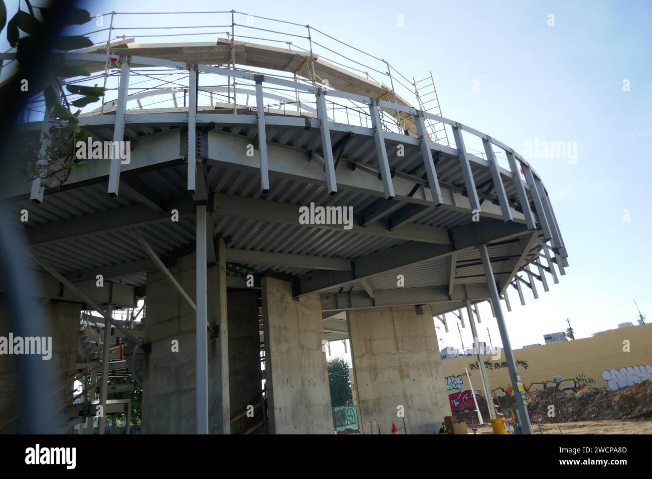 Los Angeles, California, USA 13th January 2024 Tesla Driv-in Movie ...