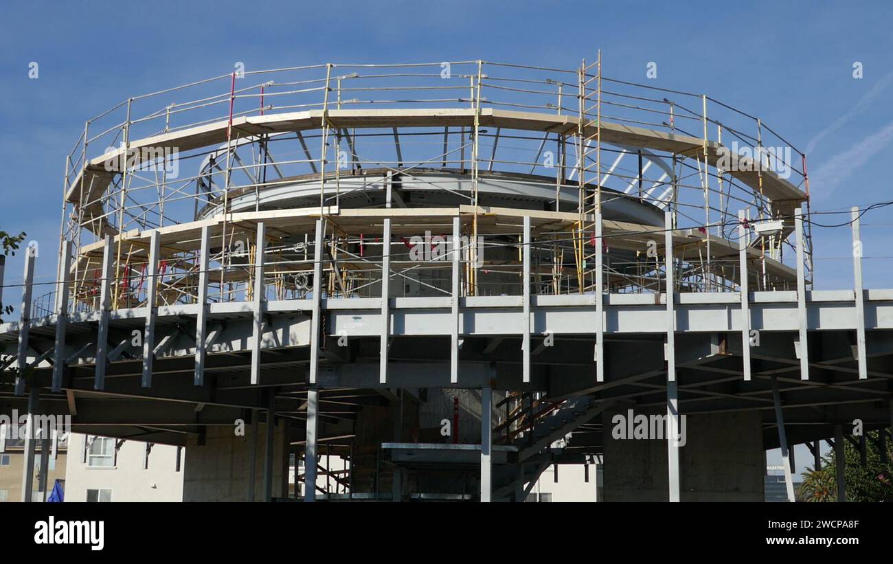 Los Angeles, California, USA 13th January 2024 Tesla Driv-in Movie ...