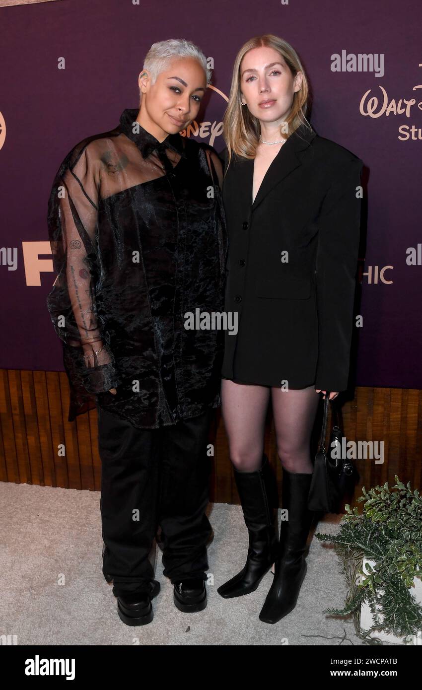Los Angeles, USA. 15th Jan, 2024. Raven Symone and Miranda Maday ...