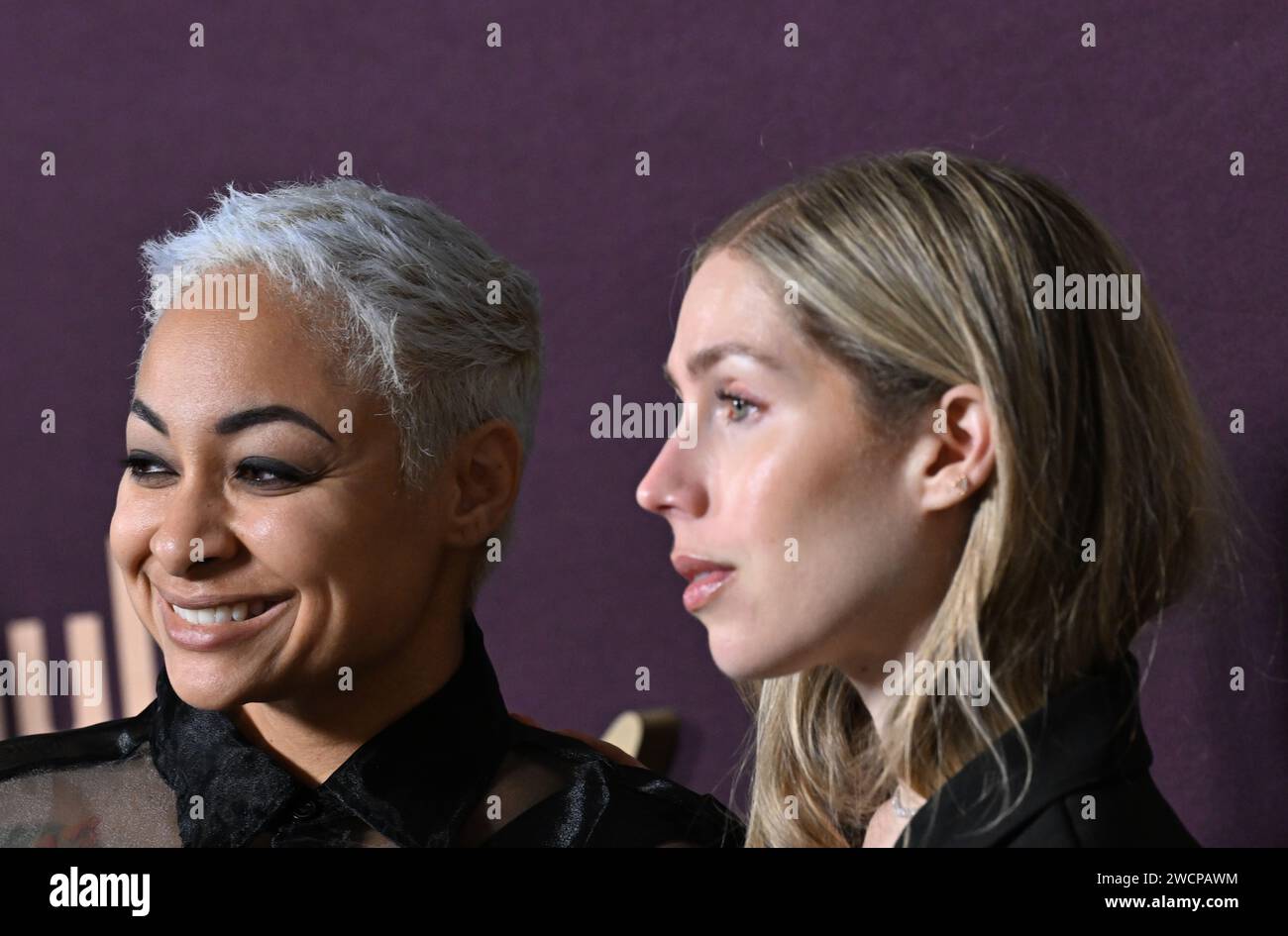 Los Angeles, USA. 15th Jan, 2024. Raven Symone and Miranda Maday ...