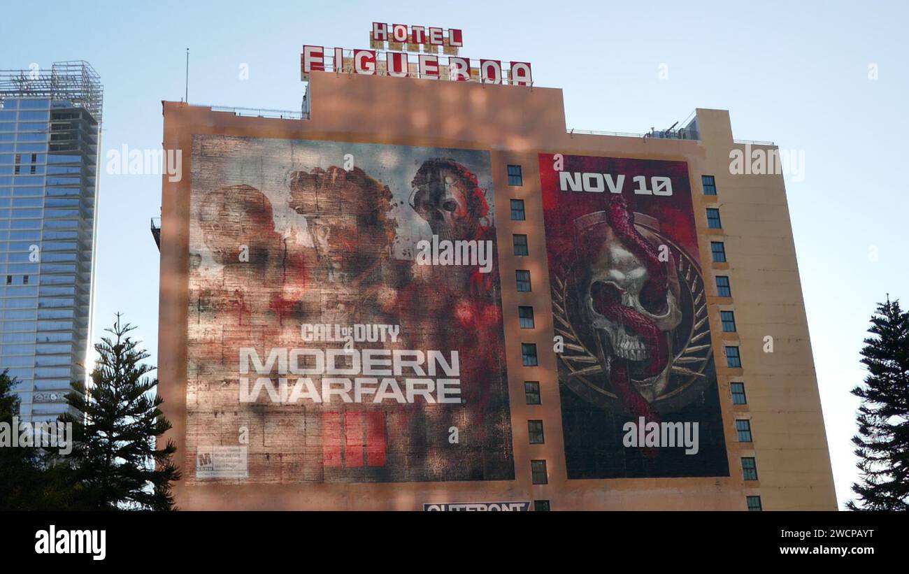 Los Angeles California Usa 13th January 2024 Call Of Duty Modern