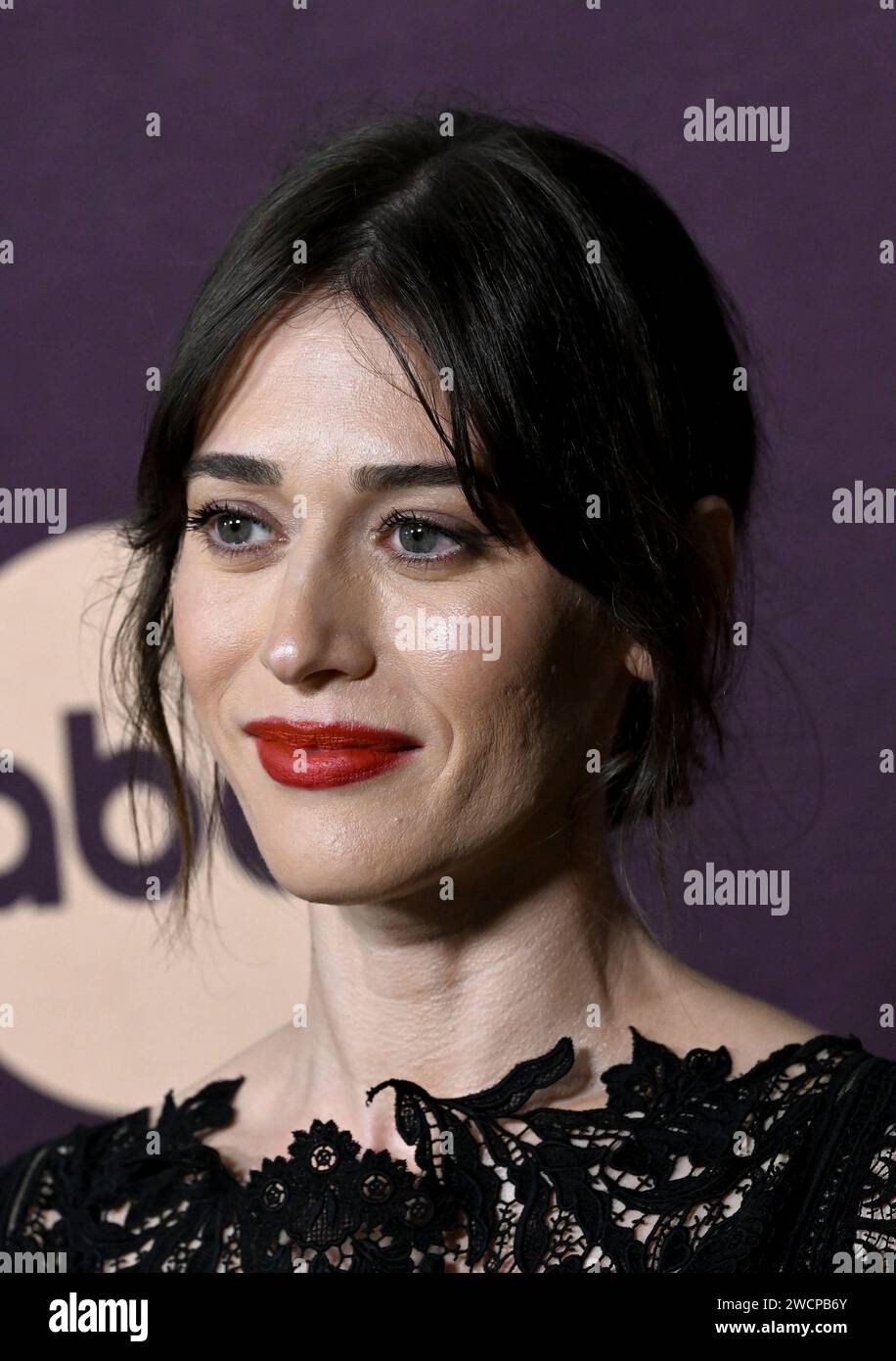 Los Angeles, USA. 15th Jan, 2024. Lizzy Caplan arriving at The Walt ...
