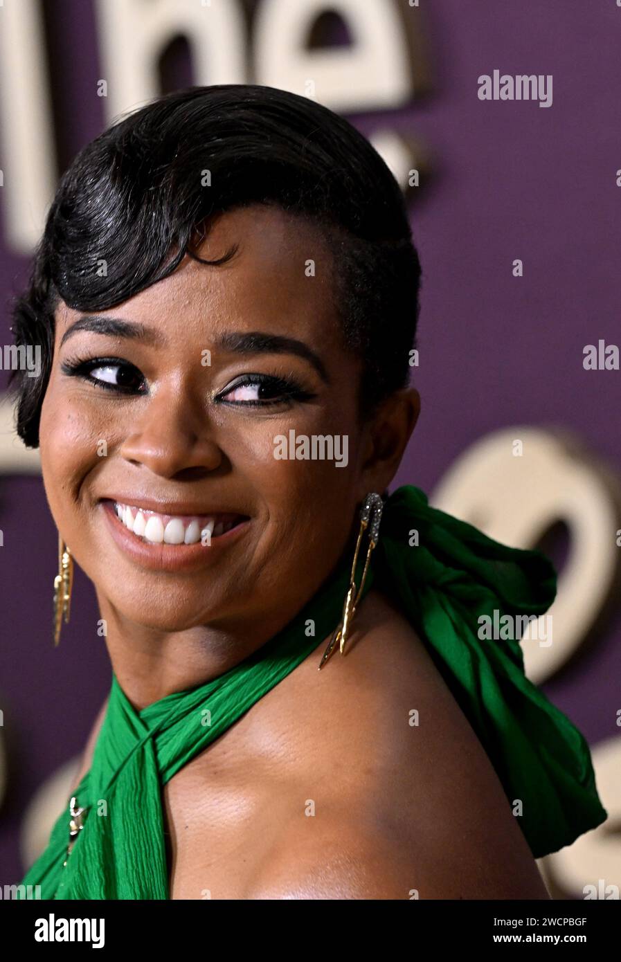 Los Angeles, USA. 15th Jan, 2024. Alexis Floyd arriving at The Walt ...