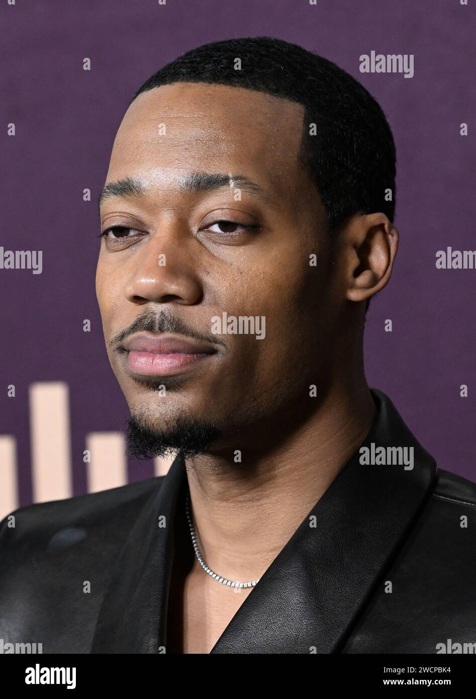 Los Angeles, USA. 15th Jan, 2024. Tyler James Williams arriving at The ...