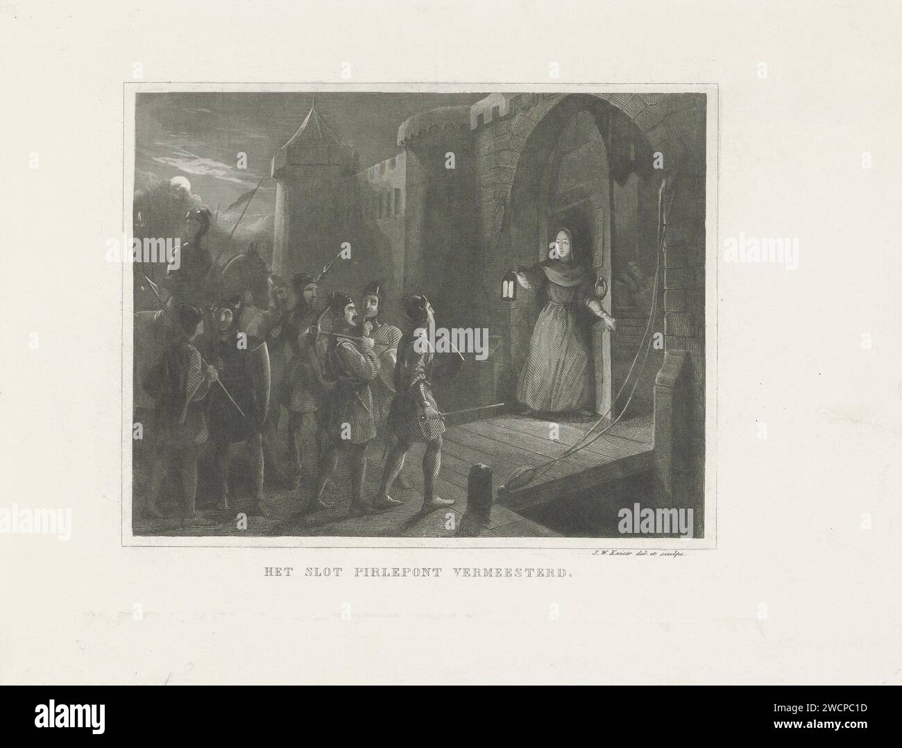 Conquest of the Pirlepont Slot, Johann Wilhelm Kaiser (I), 1840 - 1884 ...