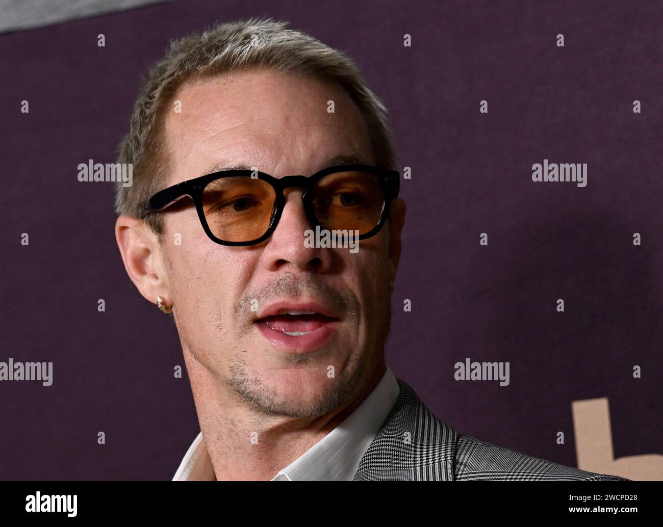 Los Angeles, USA. 15th Jan, 2024. Diplo arriving at The Walt Disney ...