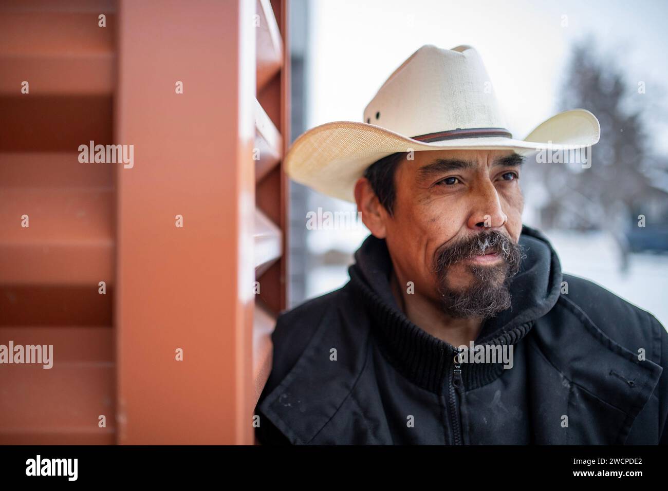 Saskatoon, Canada. 16th Jan, 2024. Brian (Buggy) Burns, who‚Äôs wife ...