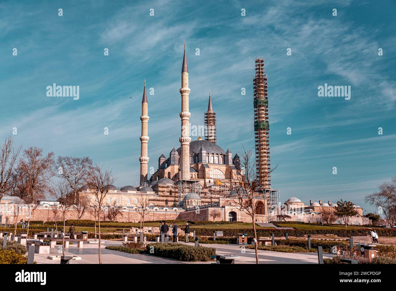 Edirne, Turkiye - JAN 14, 2024: The Selimiye Mosque is an Ottoman ...
