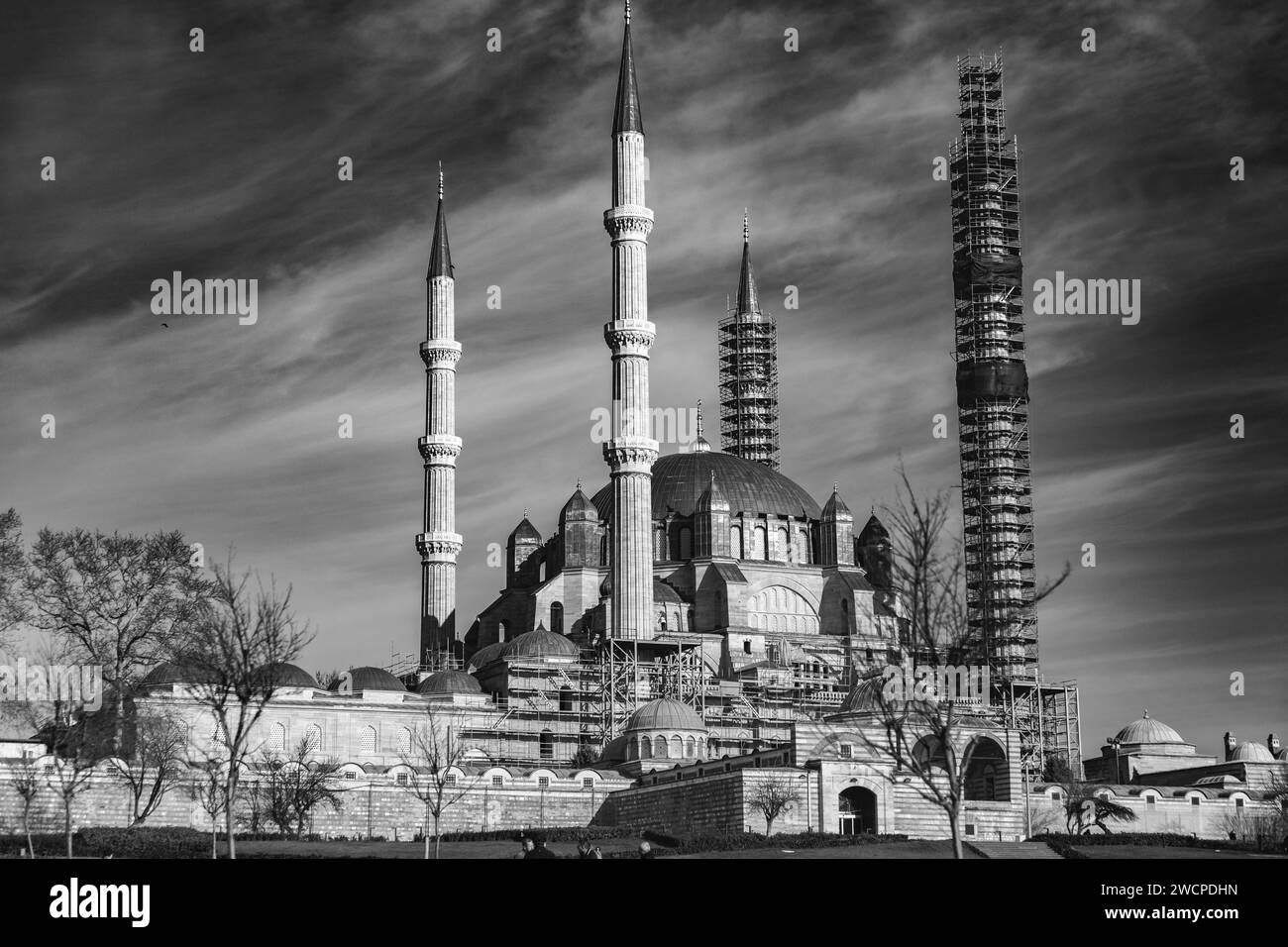 Edirne, Turkiye - JAN 14, 2024: The Selimiye Mosque is an Ottoman ...