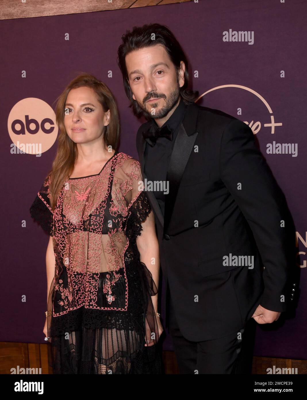 Los Angeles, USA. 15th Jan, 2024. Diego Luna arriving at The Walt ...