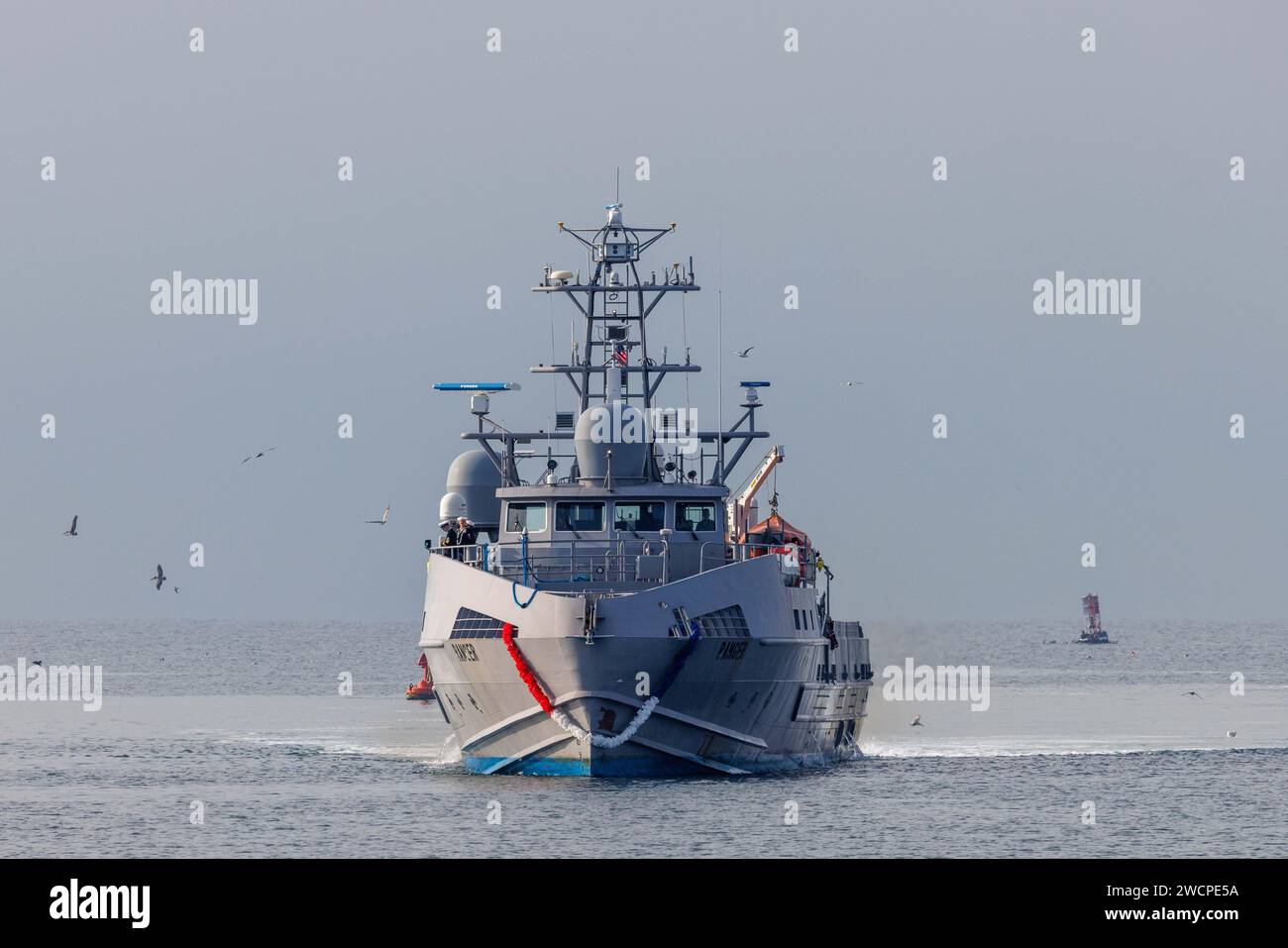 The unmanned surface vessel (USV) Ranger from Unmanned Surface Vessel ...