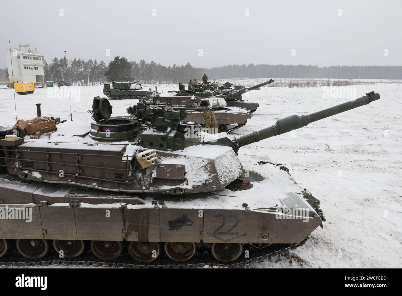 U.S. Army Soldiers assigned to 3rd Battalion, 67th Armor Regiment, 2nd ...