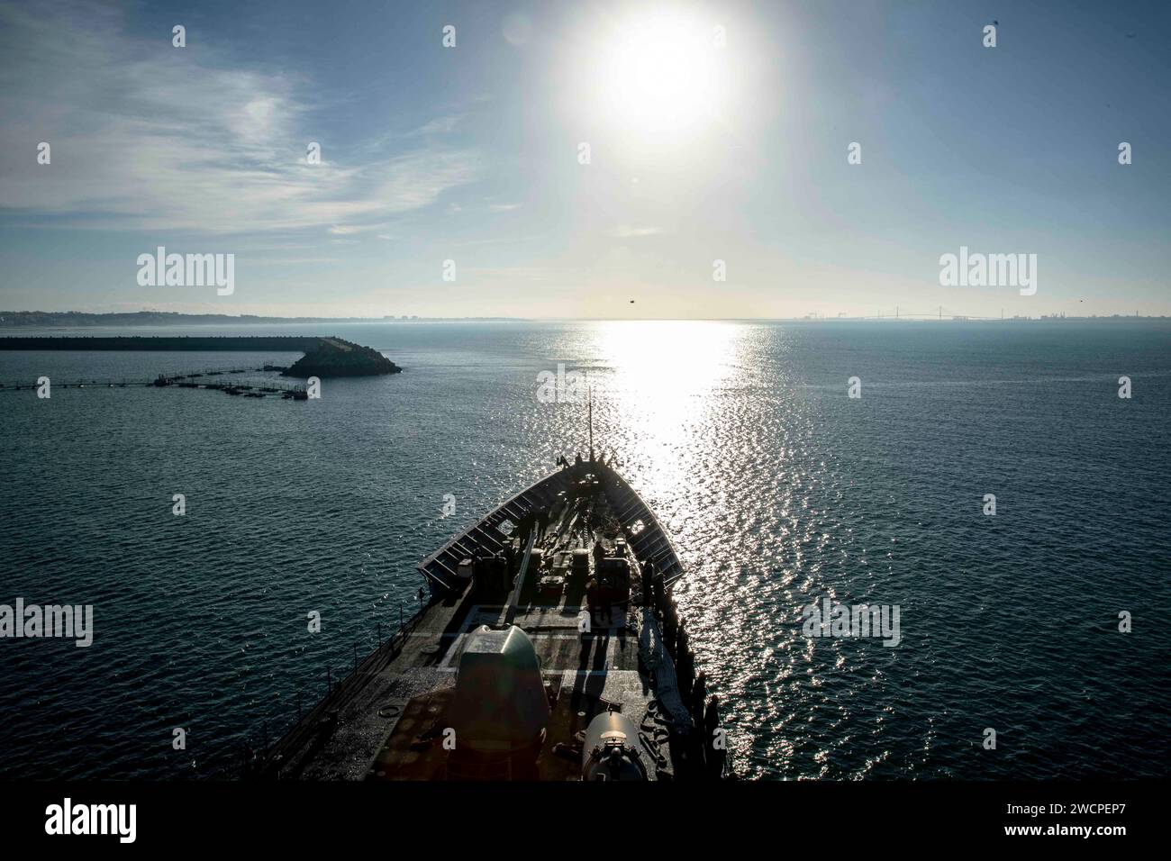 240112-N-LK647-1094 NAVAL AIR STATION ROTA (Jan. 12, 2024) A view from ...