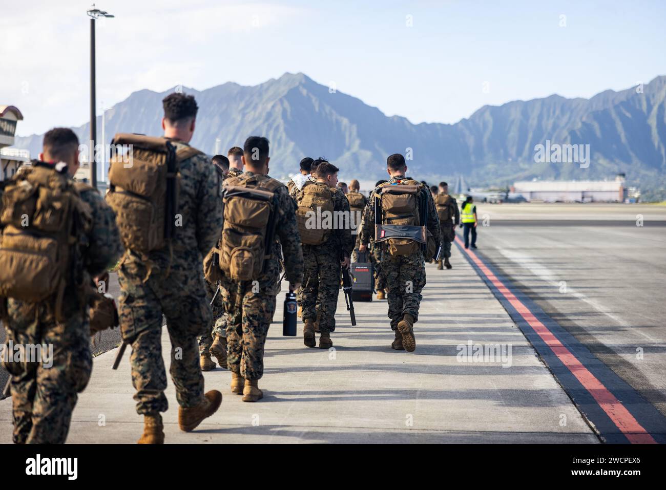 U.S. Marines and Sailors with 3d Littoral Combat Team, 3d Marine ...