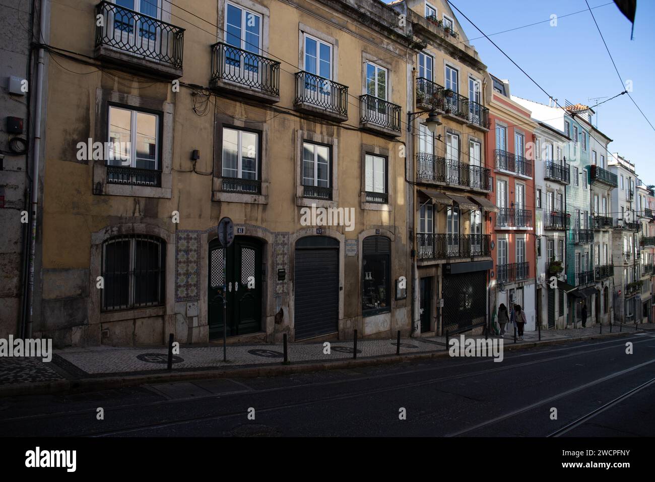 A beautiful shot of a stunning architectural landscape in Lisbon ...
