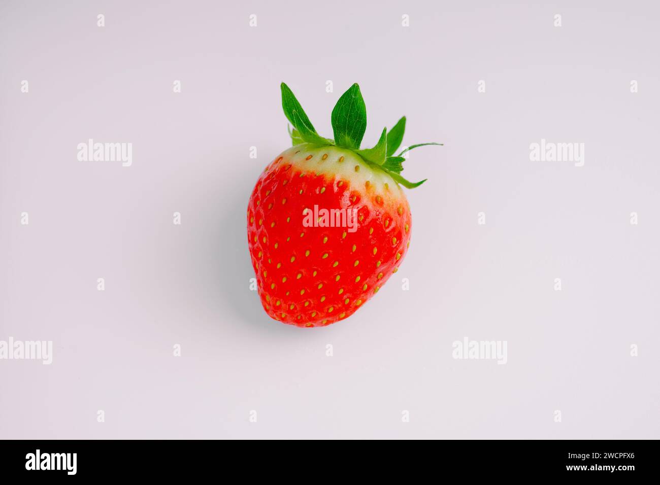 Closeup fully ripe strawberry hi-res stock photography and images - Alamy