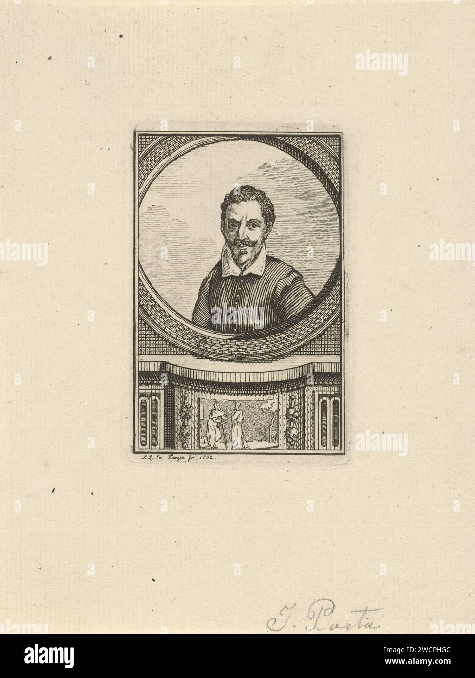 Portrait of Giuseppe Salviati, Isaac Lodewijk La Fargue van Nieuwland ...