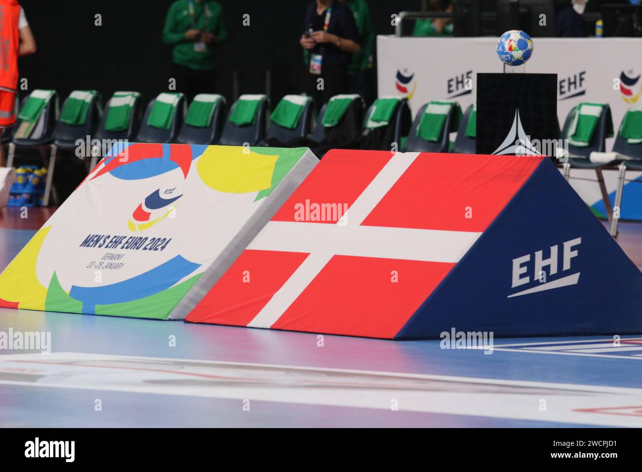 MUNICH, Germany. , . DANMARK match plays in Munich - during the Men's ...