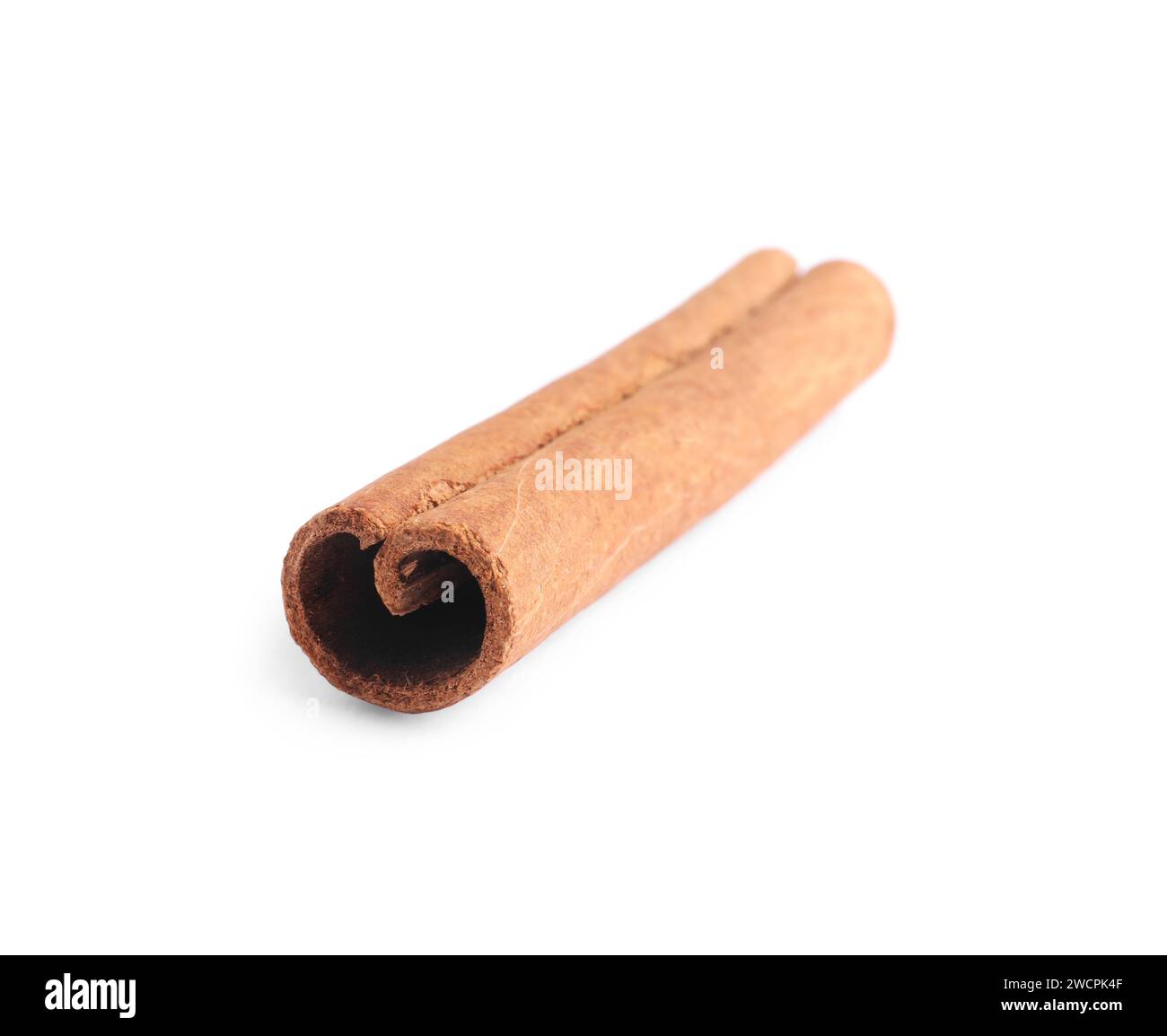 Dry aromatic cinnamon stick isolated on white Stock Photo - Alamy