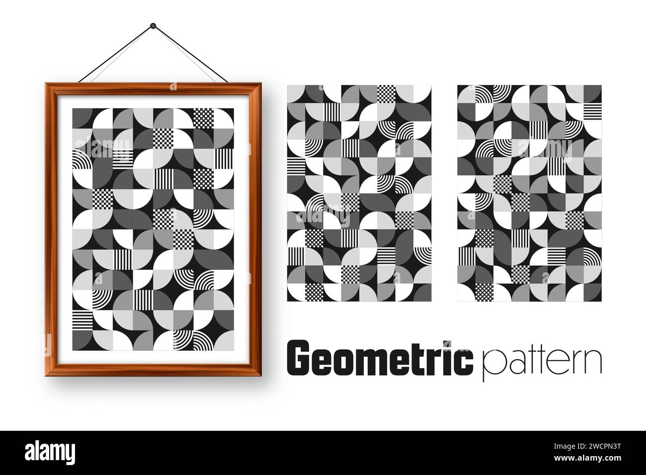 Picture banner minimal collage Stock Vector Images - Alamy