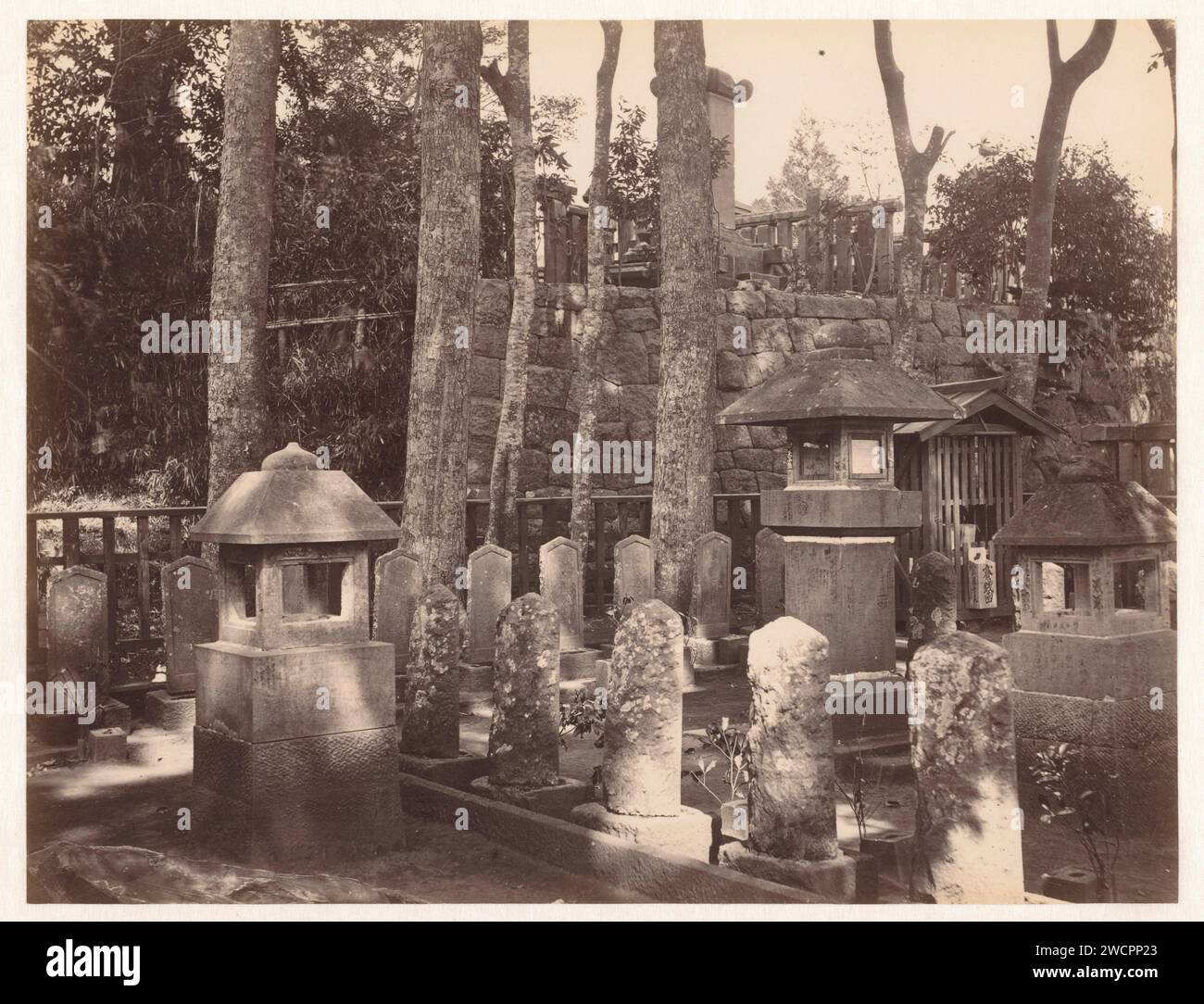 Graves of the forty -six Ronin at the Sengaku -Ji in Tokyo, Anonymous ...