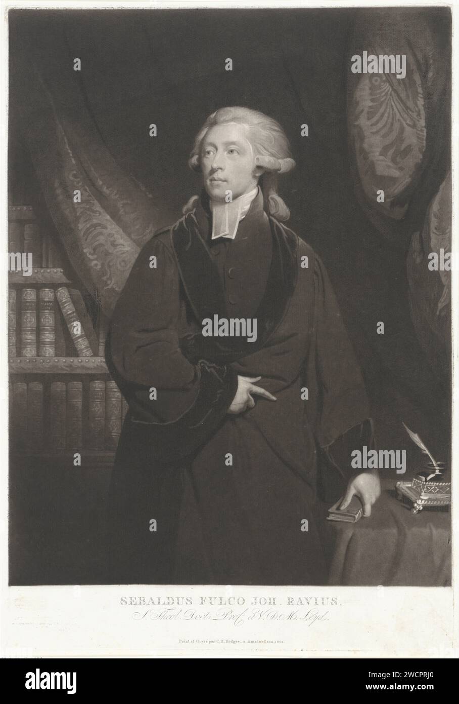 Portret van Sebald Fulco Johannes Rau, Charles Howard Hodges, 1801 ...