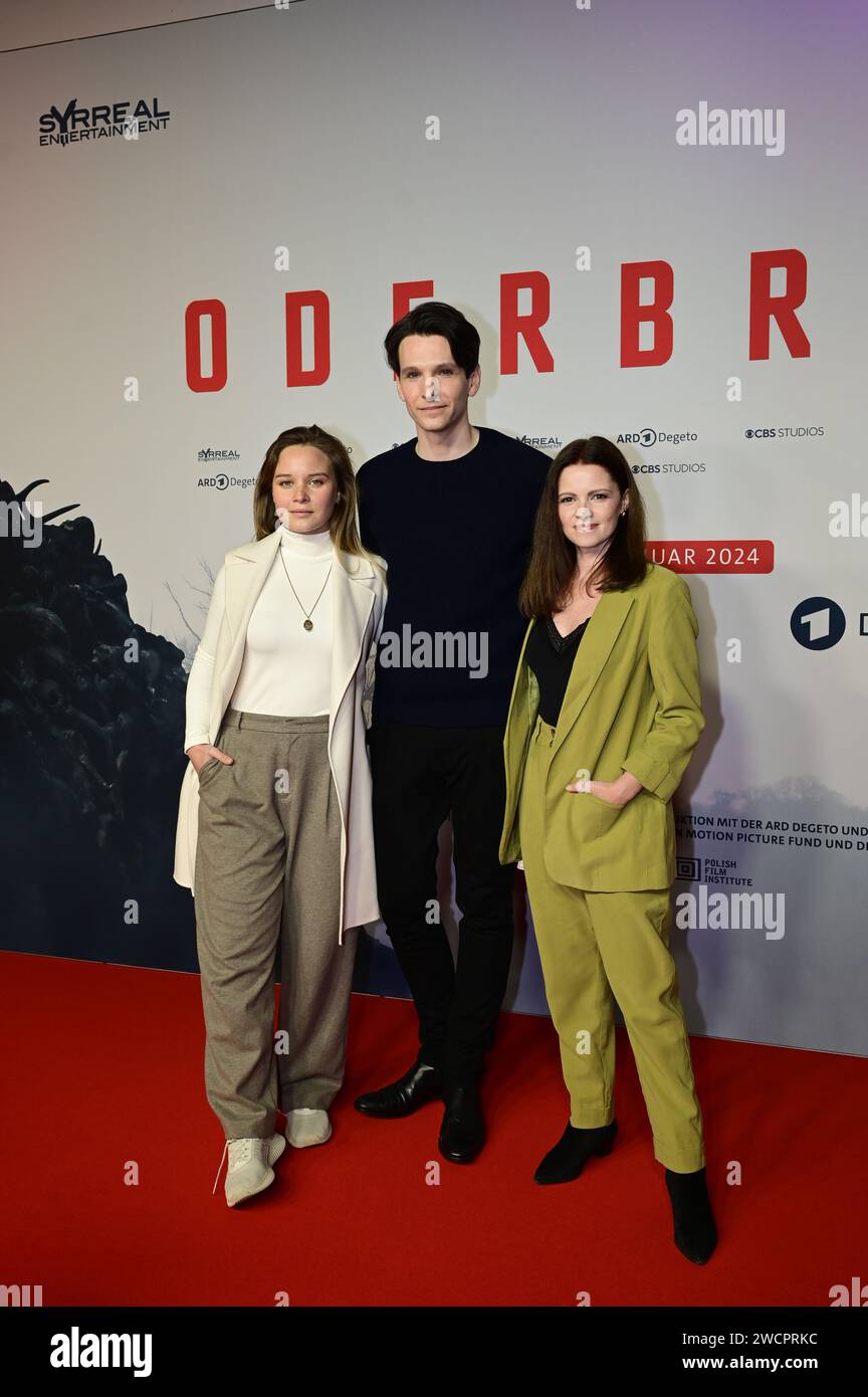 Sonja Gerhardt, Sabin Tambrea und Jennifer Ulrich bei der Premiere der ...