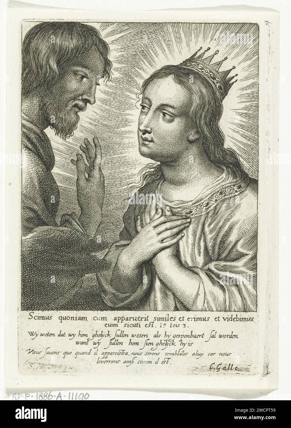 Crafted Mary and Christ, Sphelte Adamsz. Bolswert, After Peter Paul ...