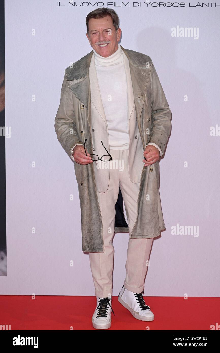 Rome, Italy. 16th Jan, 2024. Pietro Genuardi attends the red carpet of ...