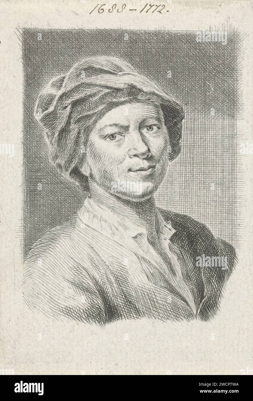 Portrait of Jan Maurits Quinkhart, Julius Henricus Quinkhard, 1752 ...