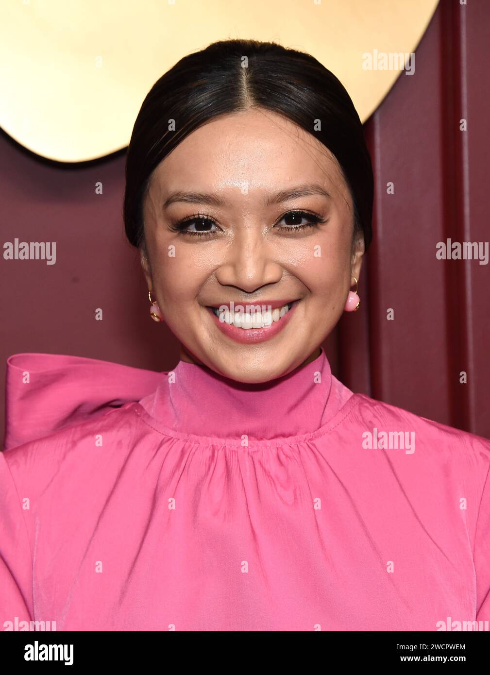 Hollywood, USA. 16th Jan, 2024. Cynthy Wu attends the Apple TV Post ...
