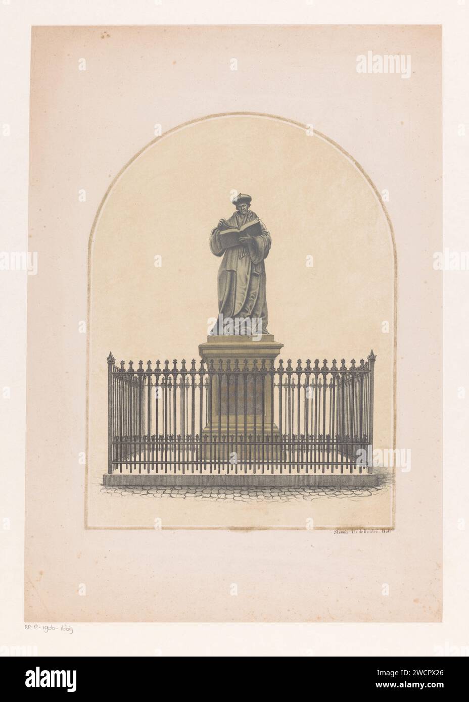 Erasmusbeeld, Anonymous, Thomas de Knight, After Hendrick de Keyser (I ...