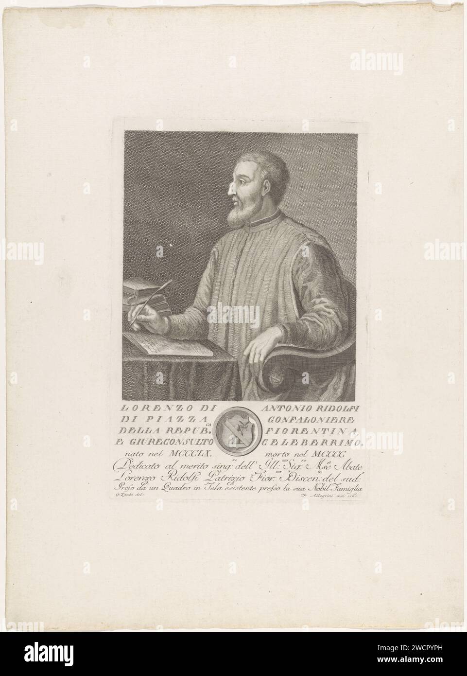 Lawyer lorenzo antonio ridolfi hi-res stock photography and images - Alamy