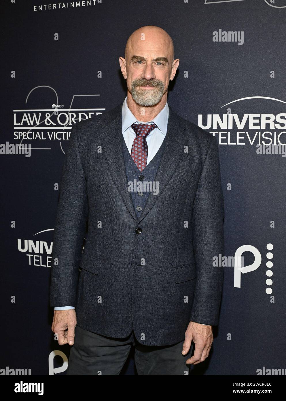 Christopher Meloni attends the "Law & Order: SVU" 25th anniversary ...