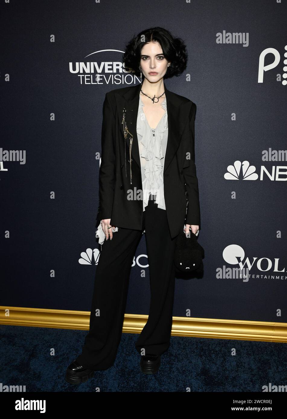 Ainsley Seiger attends the "Law & Order: SVU" 25th anniversary ...