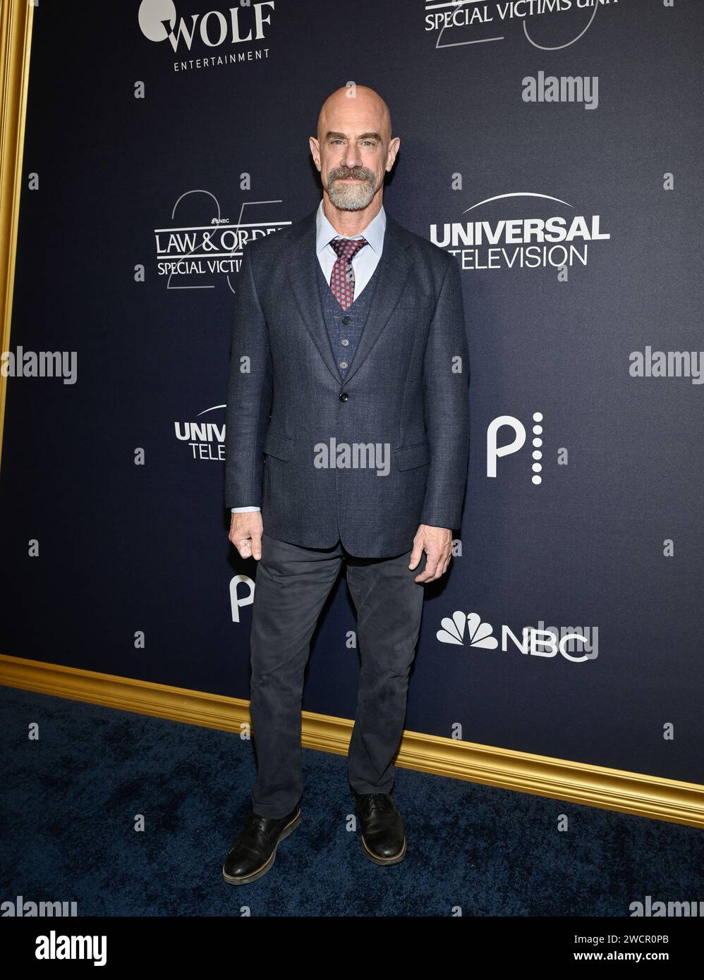 Christopher Meloni attends the "Law & Order: SVU" 25th anniversary ...