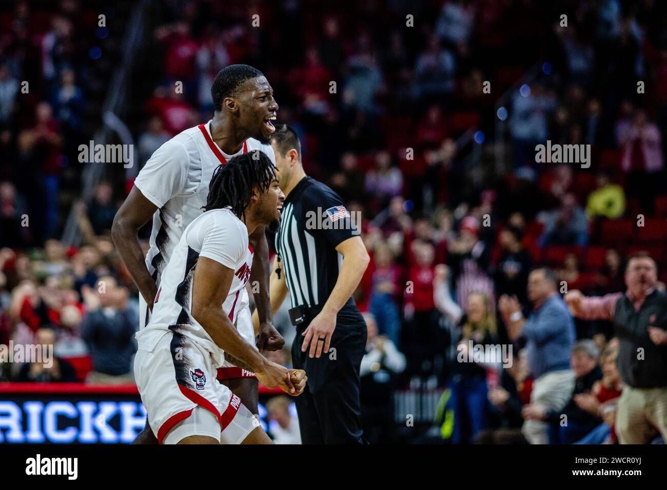 Raleigh, NC, USA. 16th Jan, 2024. NC State Wolfpack forward Mohamed ...