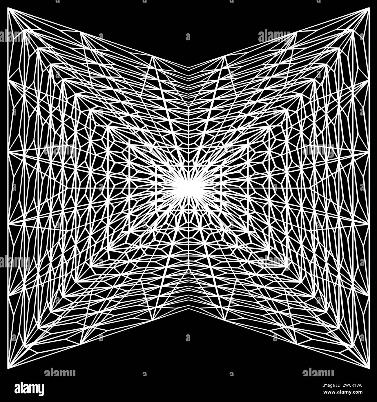 Abstract Construction Structure Vector. A Vector Illustration Of ...