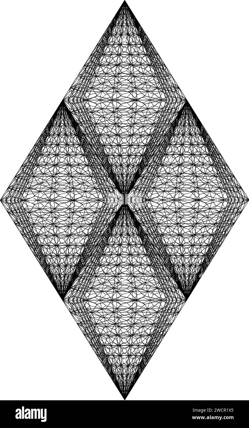 Abstract Construction Structure Vector. A Vector Illustration Of ...