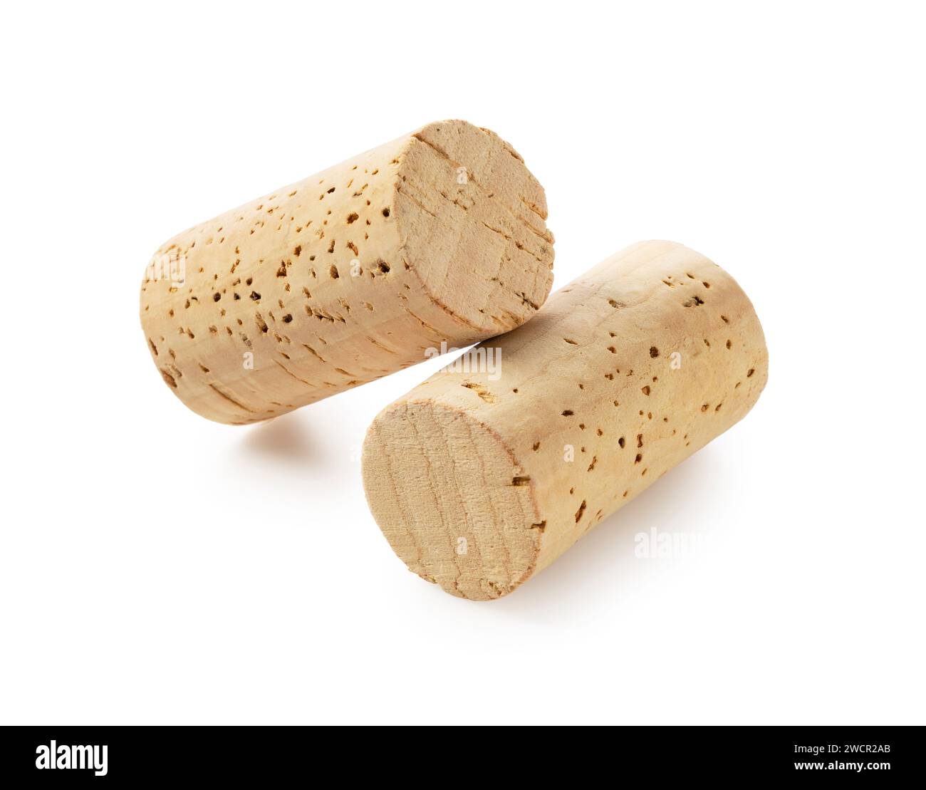 Wine corks isolated on white background Stock Photo - Alamy